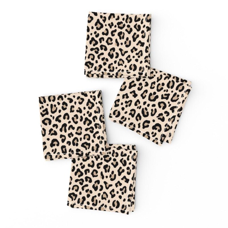 Animal Print Napkins - Etsy
