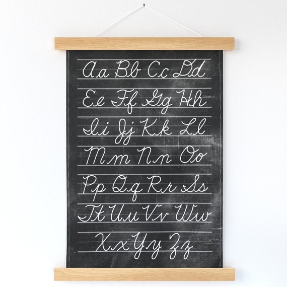 Chalkboard Font Alphabet Cursive