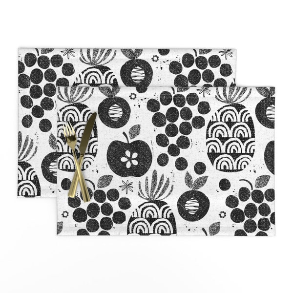 Fruit Lino Cut - Etsy