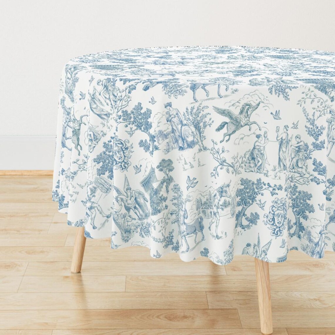 Toile Tablecloth - Greek Mythology Toile by Vinpauld - Greek Mythology ...