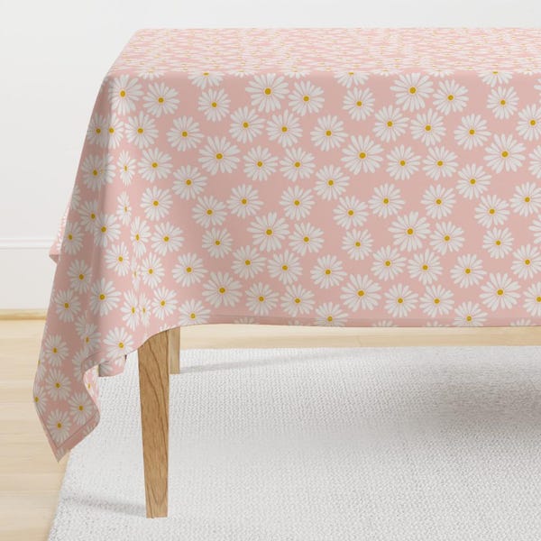 Pink Tablecloth - Etsy