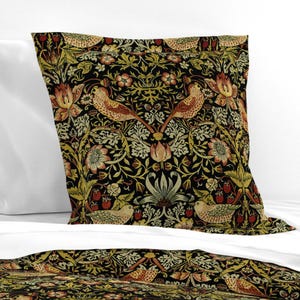 William Morris Bedding Strawberry Thief by Peacoquettedesigns ...