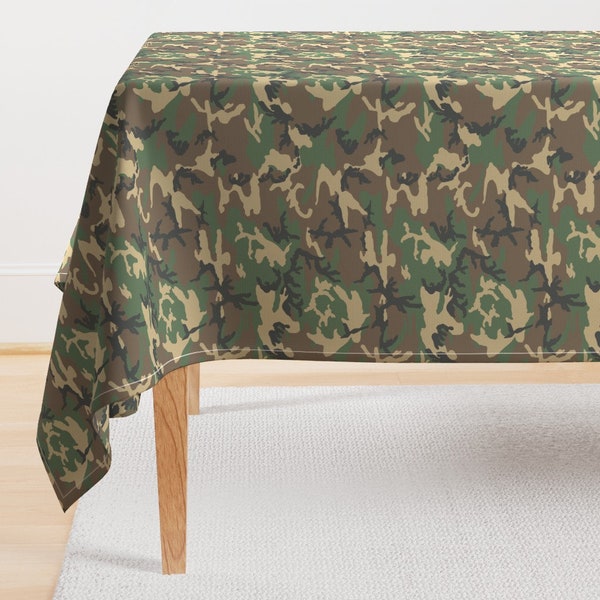 Camouflage Tablecloth - Etsy