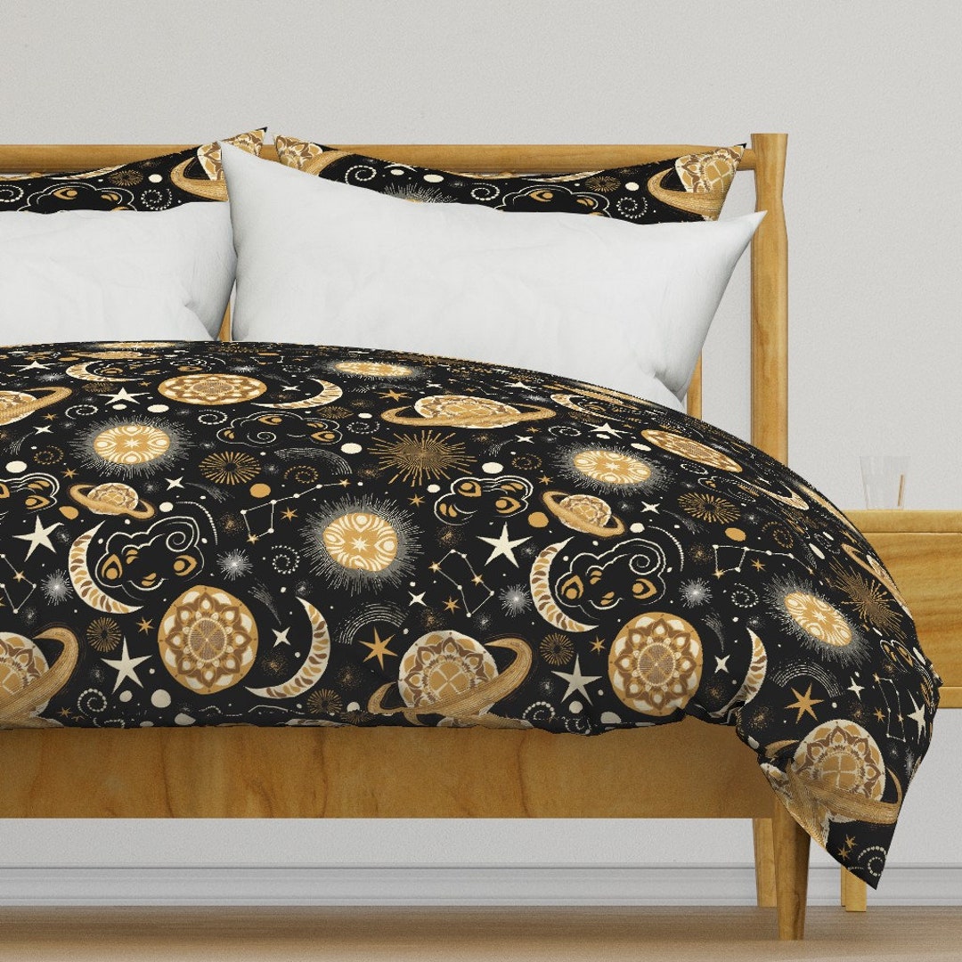 Bohemian Celestial Bedding Galaxy Mandala by Winkeltriple Astronomy ...