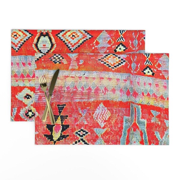 Moroccan Placemats - Etsy