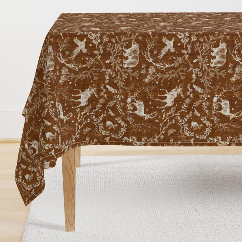 Nature Animal Tablecloth - Etsy