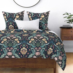 Victorian Rose Bedding - Victorian Floral by Misentangledvision ...