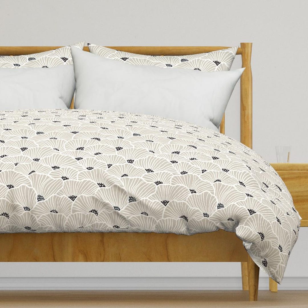 Neutral Floral Bedding - Shells by Amy_maccready - Scallop Shells ...