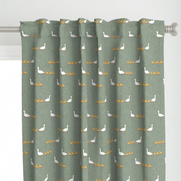 Yellow Duck Curtain - Etsy