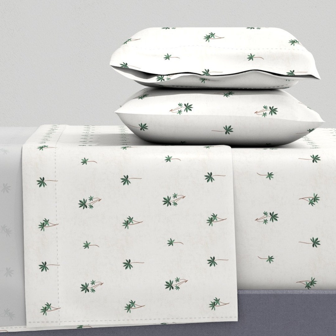 Palm Trees Sheets Petra Palm by Holli_zollinger Minimalist Tropical ...