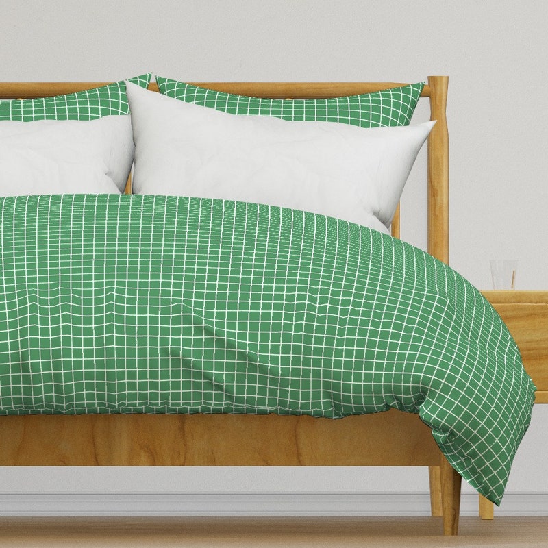 Green Duvet Cover - Etsy