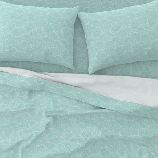 Aqua Sheets - Etsy