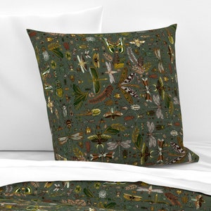 Insects Bedding Insect Miscellany by Wondroustrange Dark Green Nature ...