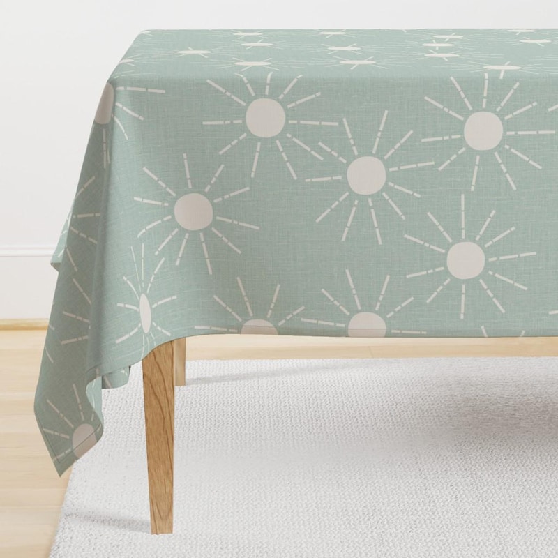 Sun Print Tablecloth - Etsy
