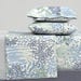 Botanical Meadow Sheets - Garden Bloom by Hufton_studio - Blue Flowers ...