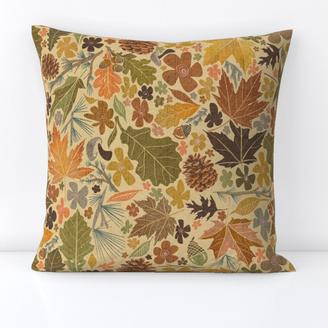 Fall Trees Throw Pillow Fall Foliage Favorites by Dacha_dreamland ...