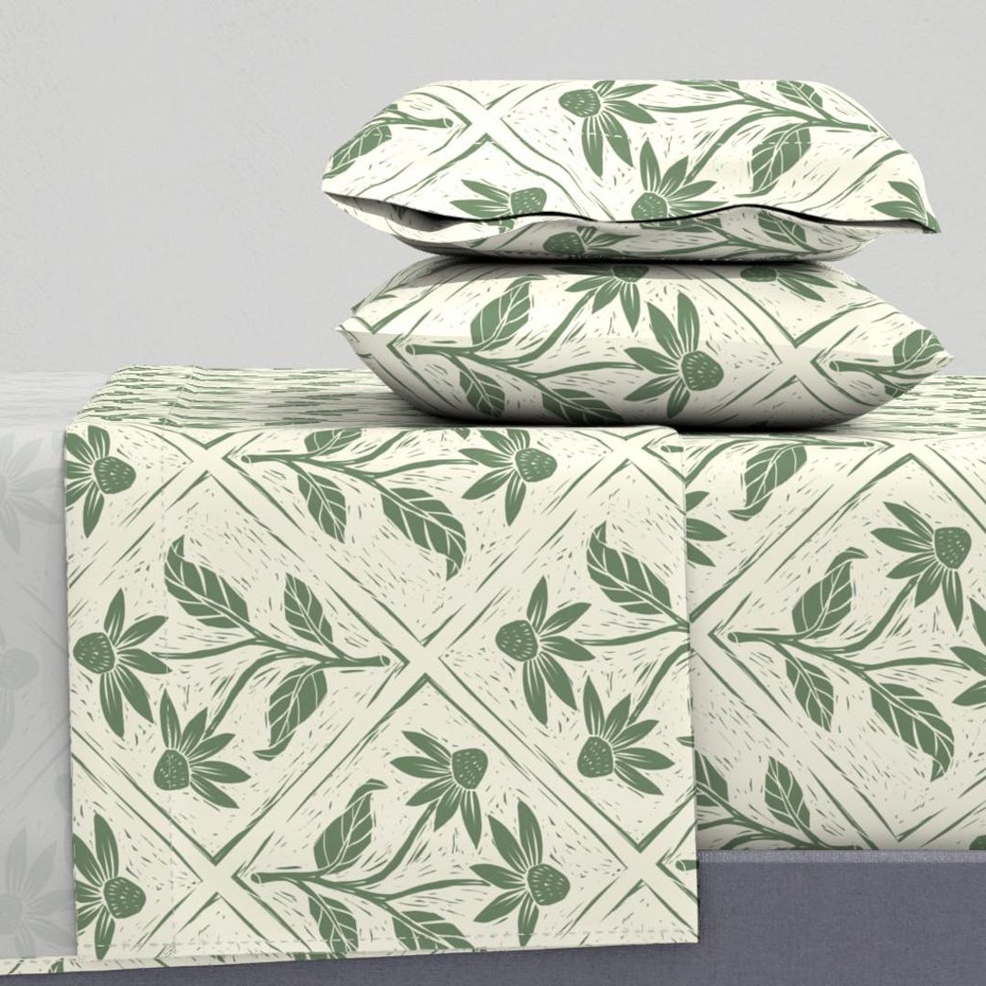 Rustic Cottagecore Sheets - Wildflowers by Moniquebeaudincollections ...