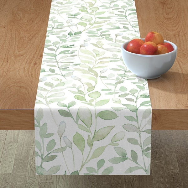Leaf Table Runner - Etsy