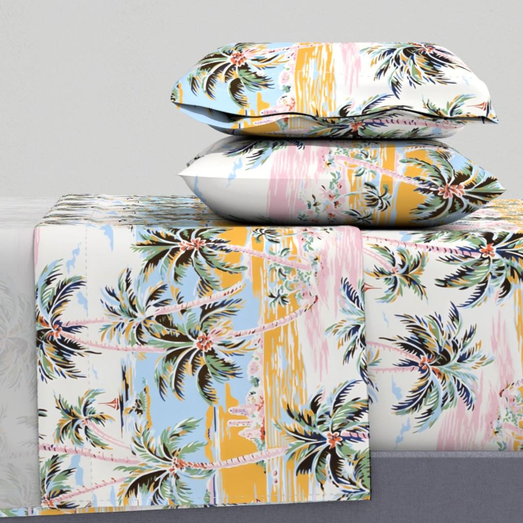 Tropical Summer Sheets - Buoy Meets World by Cherylgrahamdesigns ...