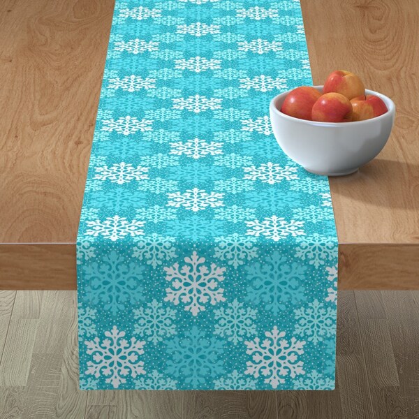 Aqua Blue Snowflake - Etsy