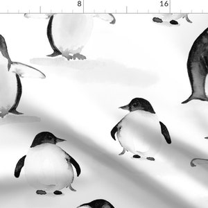 Painterly Penguins Sheets Penguins by daily_miracles | Etsy