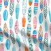 Watercolor Surfboard Sheets Surfboards by Tasiania Tropical Summer ...