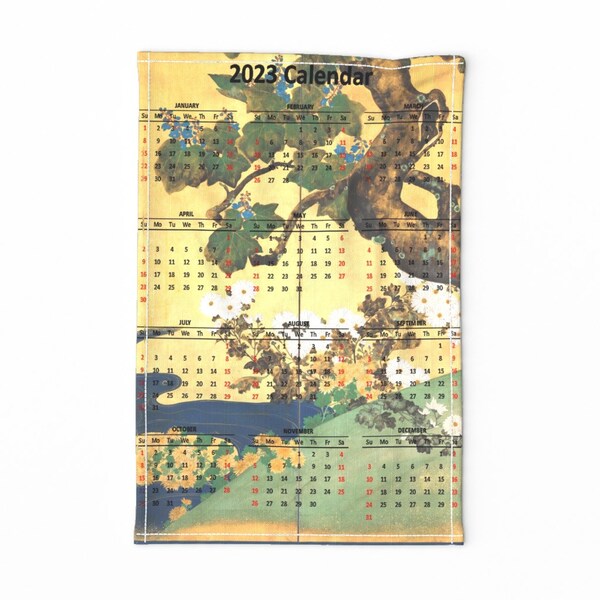 Sakura Calendar - Etsy