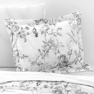 Floral Toile Bedding - English Rose by Peacoquettedesigns - Cottage ...