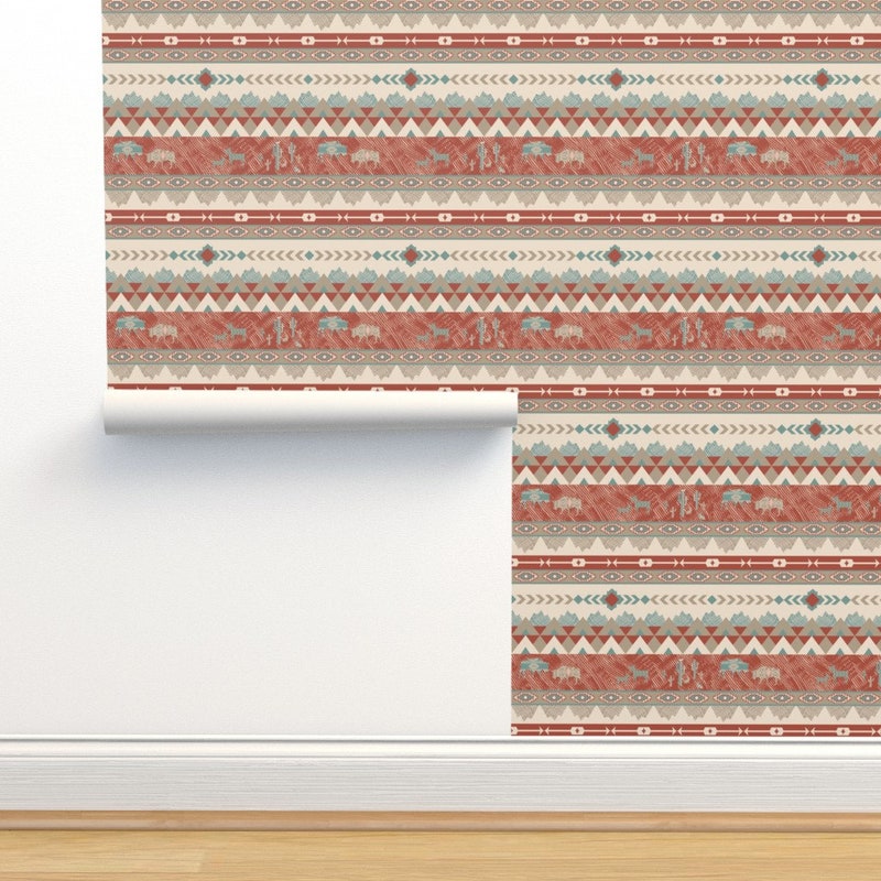 Southwestern Wallpaper - Etsy