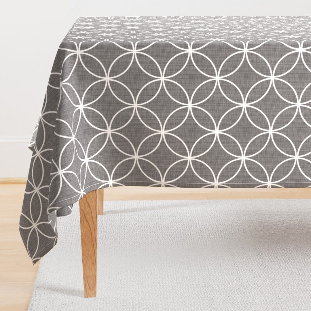 Geometric Tablecloth Circle Lock Playground Kicks by Peacoquettedesigns ...