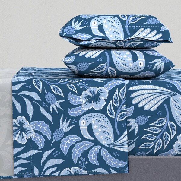 Denim Fitted Sheet - Etsy