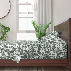Modern Woodland Sheets Forest Foliage by Art_and_design_den Traditional ...