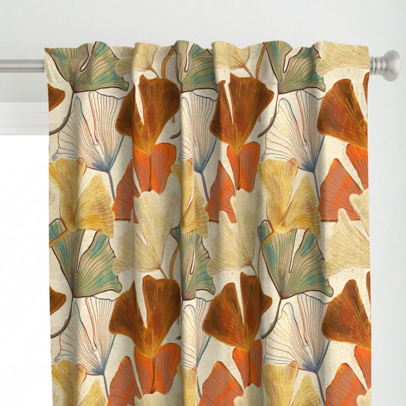 Ginkgo Fabric - Etsy