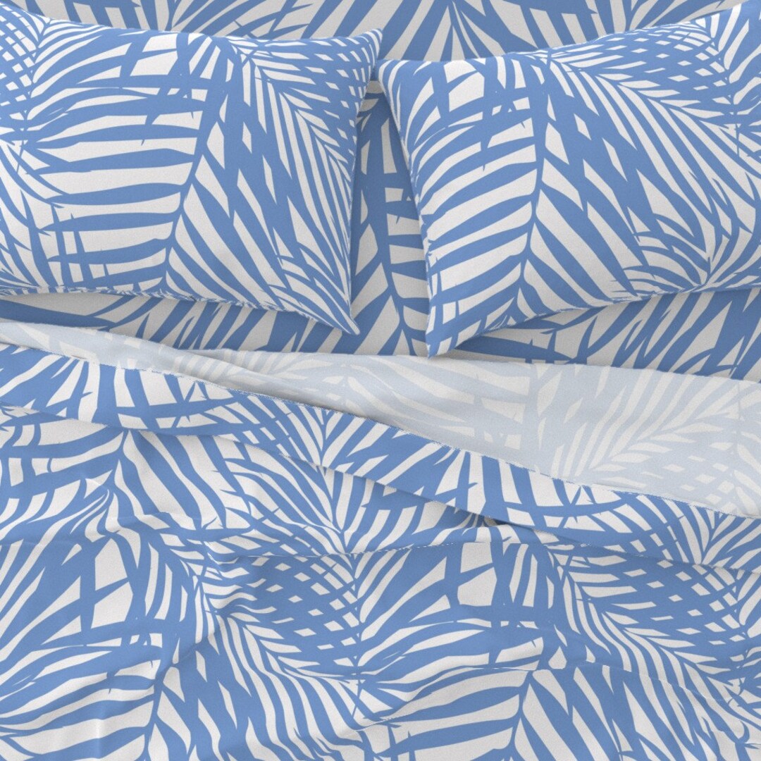 Palm Sheets Fronds by Danika_herrick Blue Leaves Palm - Etsy
