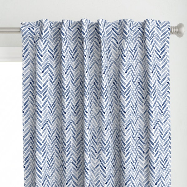 Chevron Curtains - Etsy