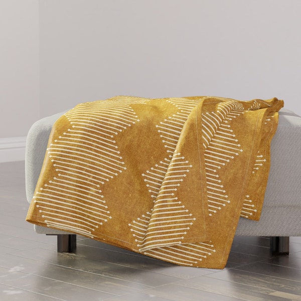 Geometric Blanket - Etsy