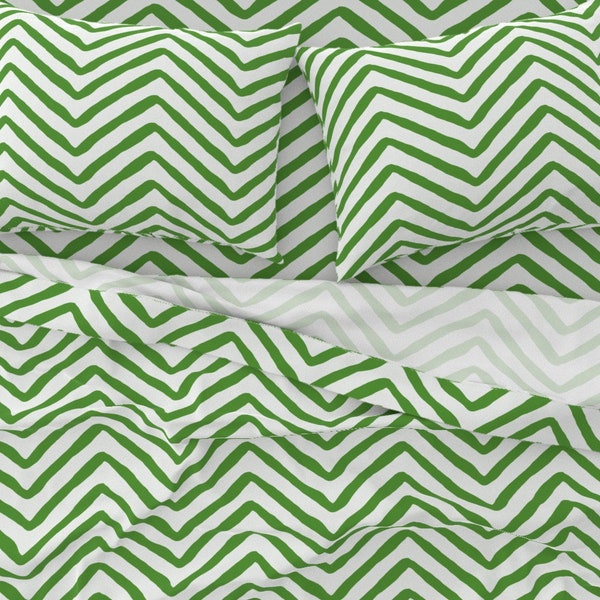 Chevron Bedding Set - Etsy