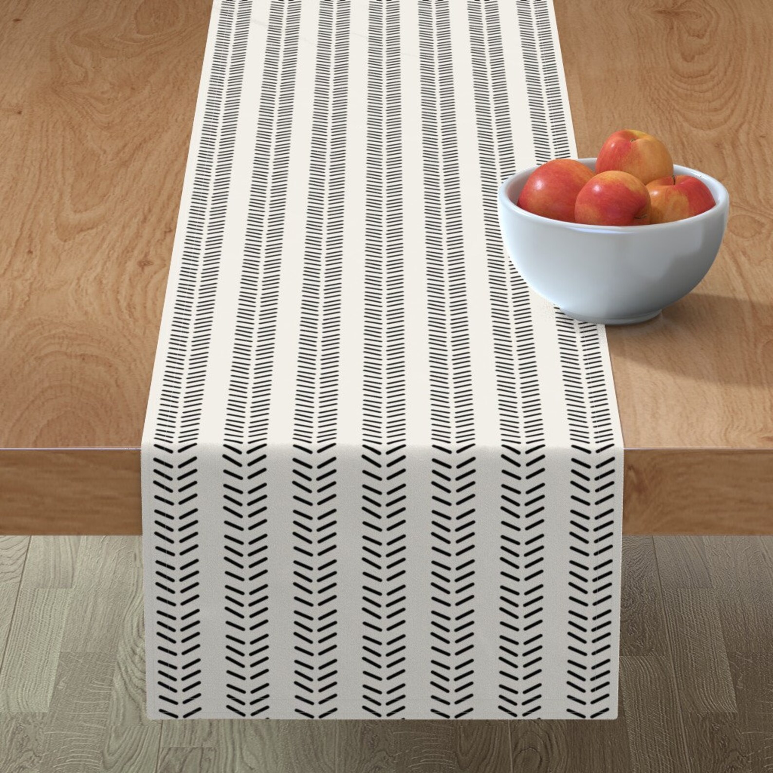 Mud Cloth Table Runner Mudcloth_3_inverted_&_vertical by - Etsy