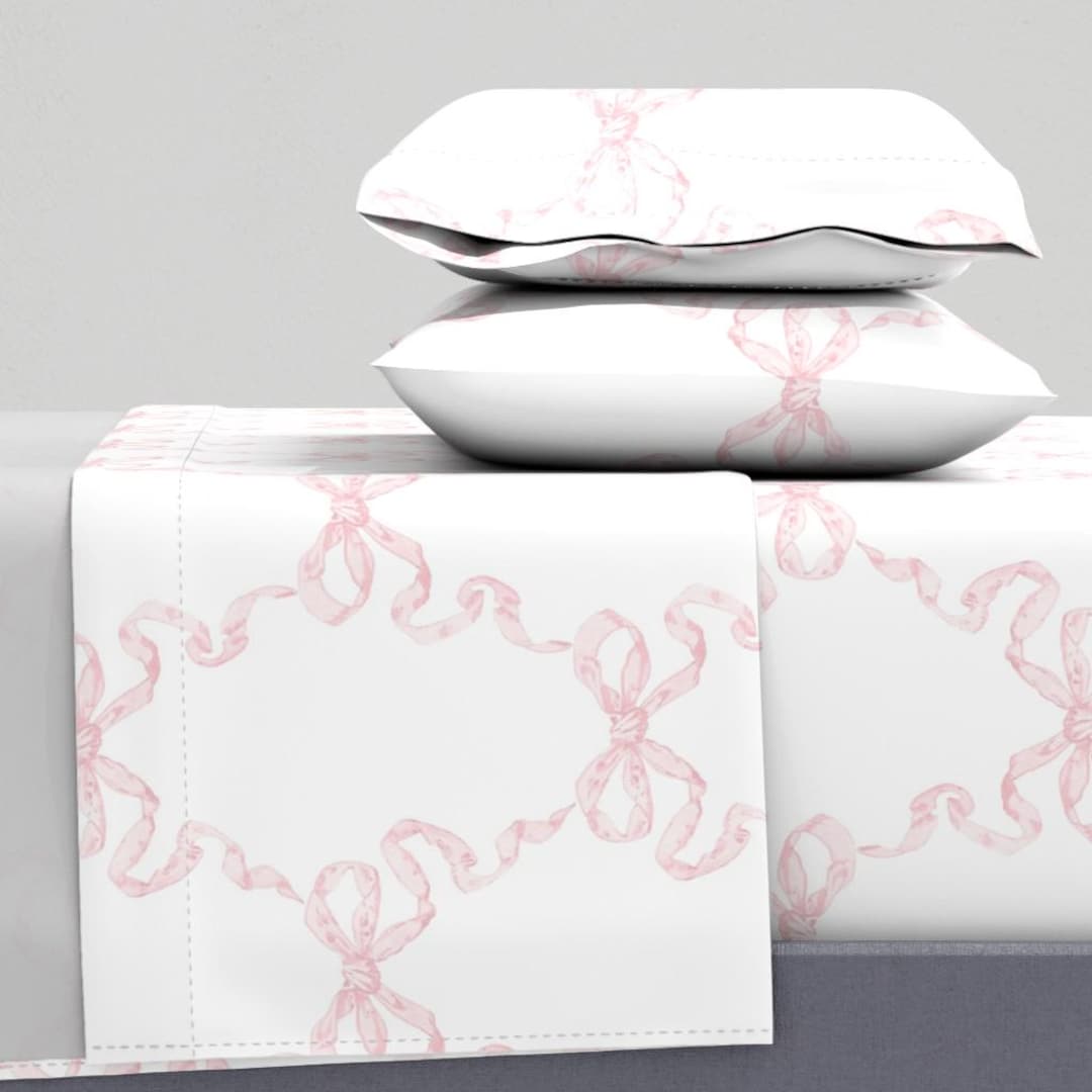 Pink Trellis Sheets - Hannah Ribbon by Danika_herrick - Ribbons ...