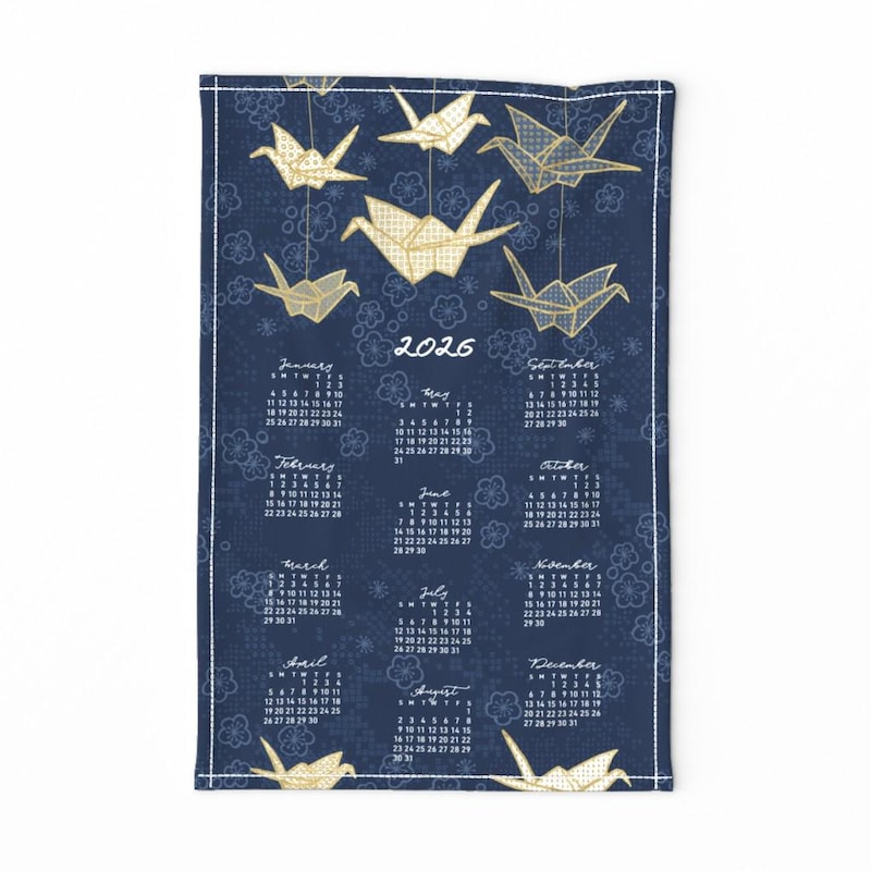 Origami Calendar 2026 - Etsy