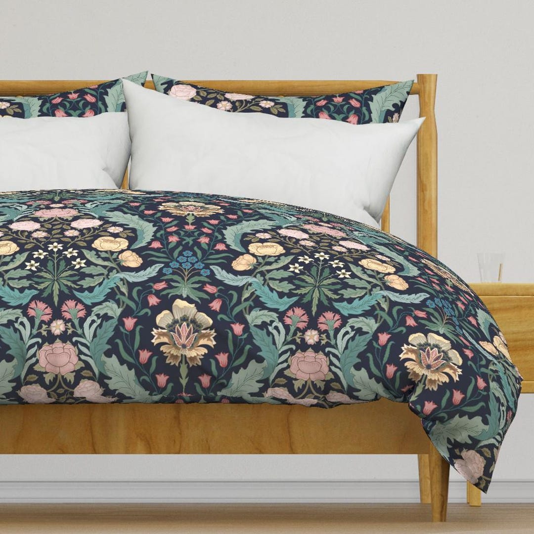Victorian Rose Bedding - Victorian Floral by Misentangledvision ...