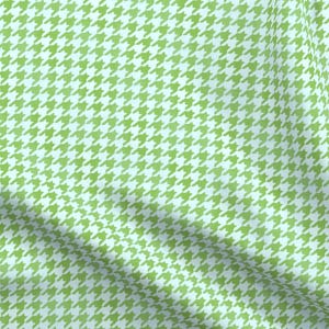 Green Houndstooth Sheets - Green Houndstooth Check by Paper_and_frill ...