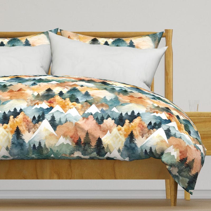 Spoonflower Bedding - Etsy