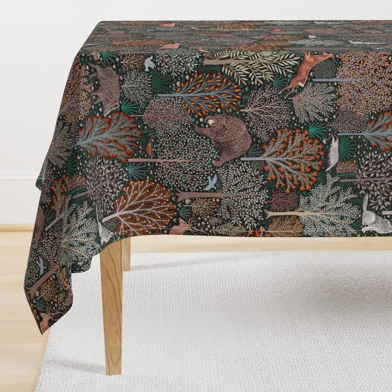 Animal Tablecloth - Etsy