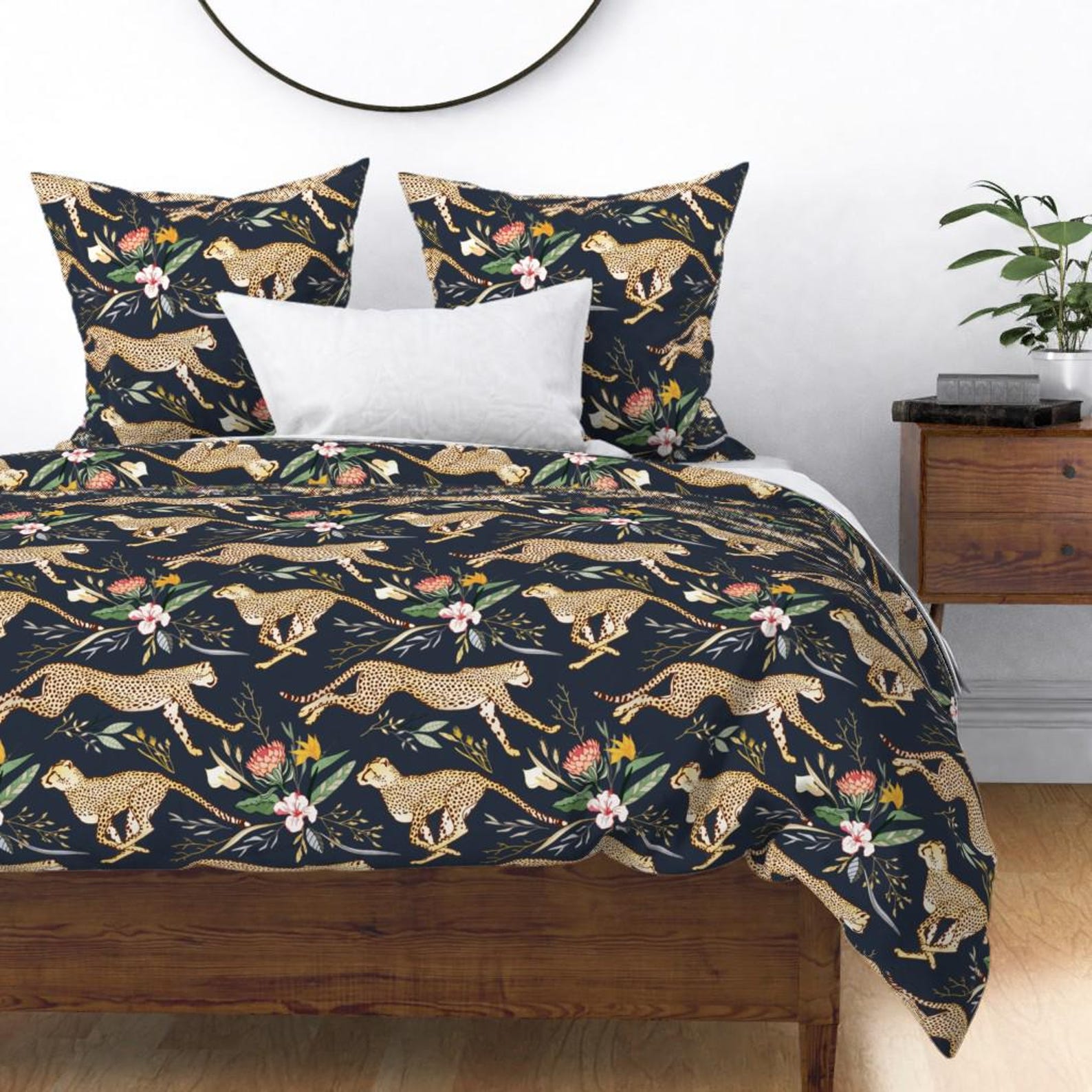 Running Cheetahs Bedding - Cheetahs in Safari by Perrinphilippa ...