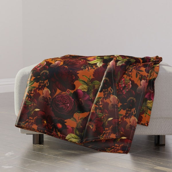 Floral Blanket - Etsy