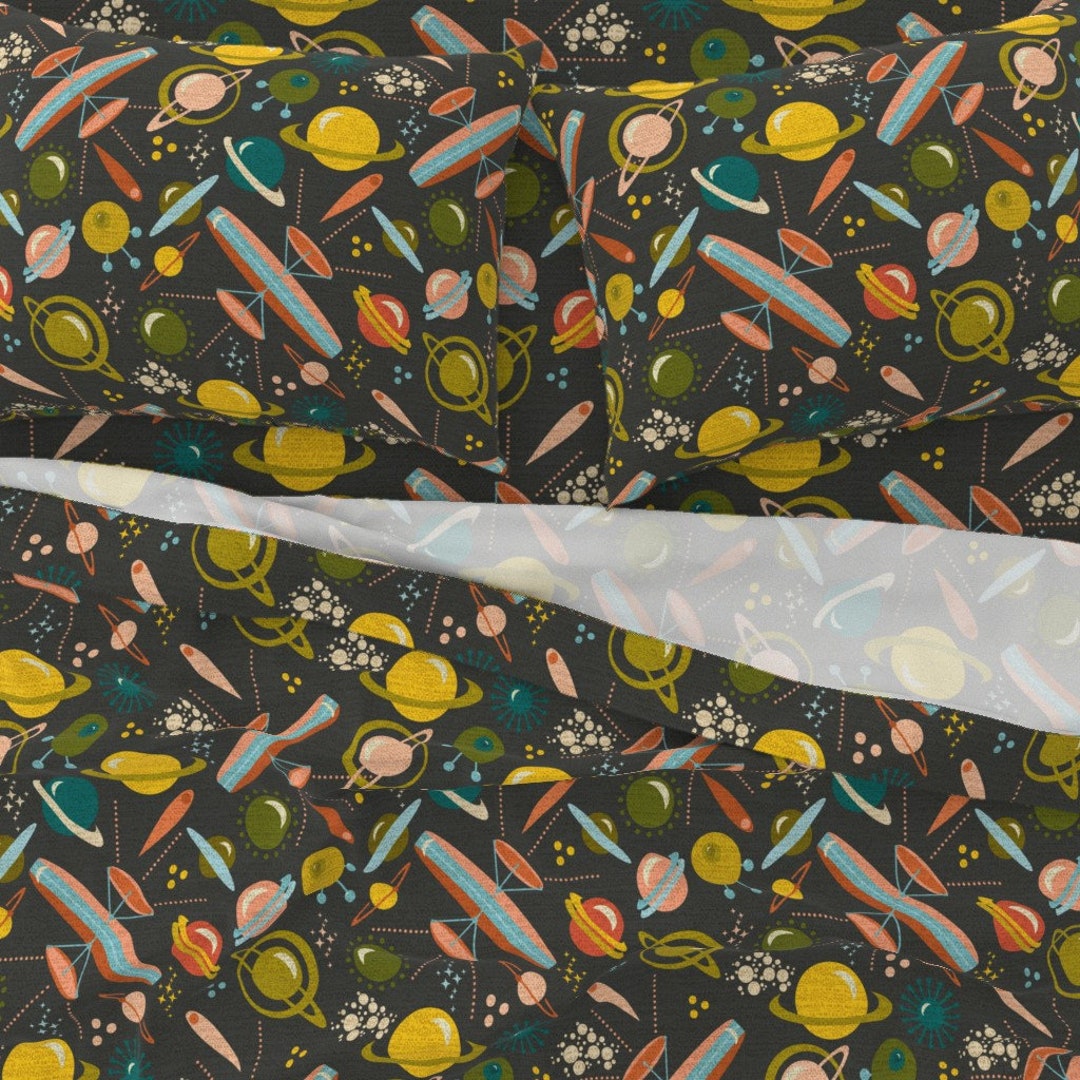 Space Sheets All the New Worlds Large Scale by Dj-v Galaxy - Etsy