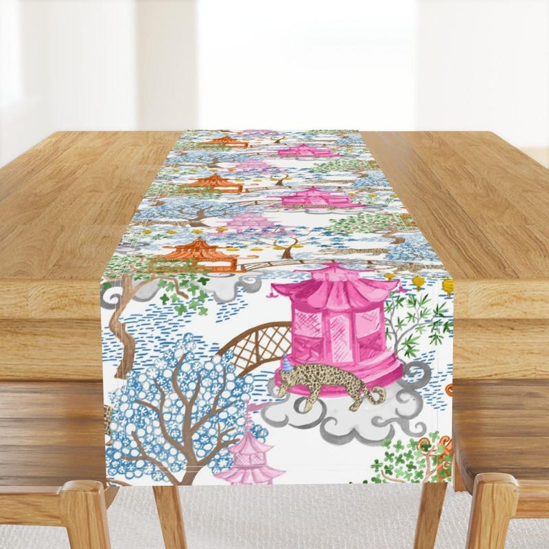 Leopards in Pagoda - Etsy