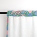 Blue Crocodiles Curtain Panel - Maximalist Tropical Jungle Fantasy ...