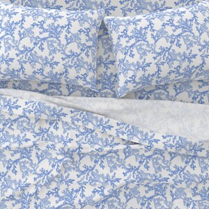 Blue Ocean Coral Sheets - Blue Coral by Kate_by_rolfescustomdesign ...